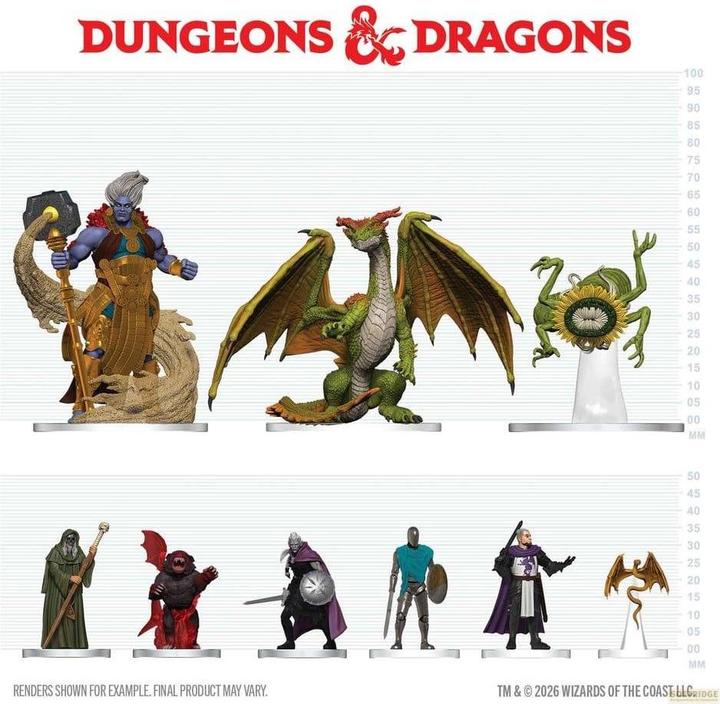 Wizkids D&D Icons of the Realms Brique de boosters Aventures à Faerûn ...