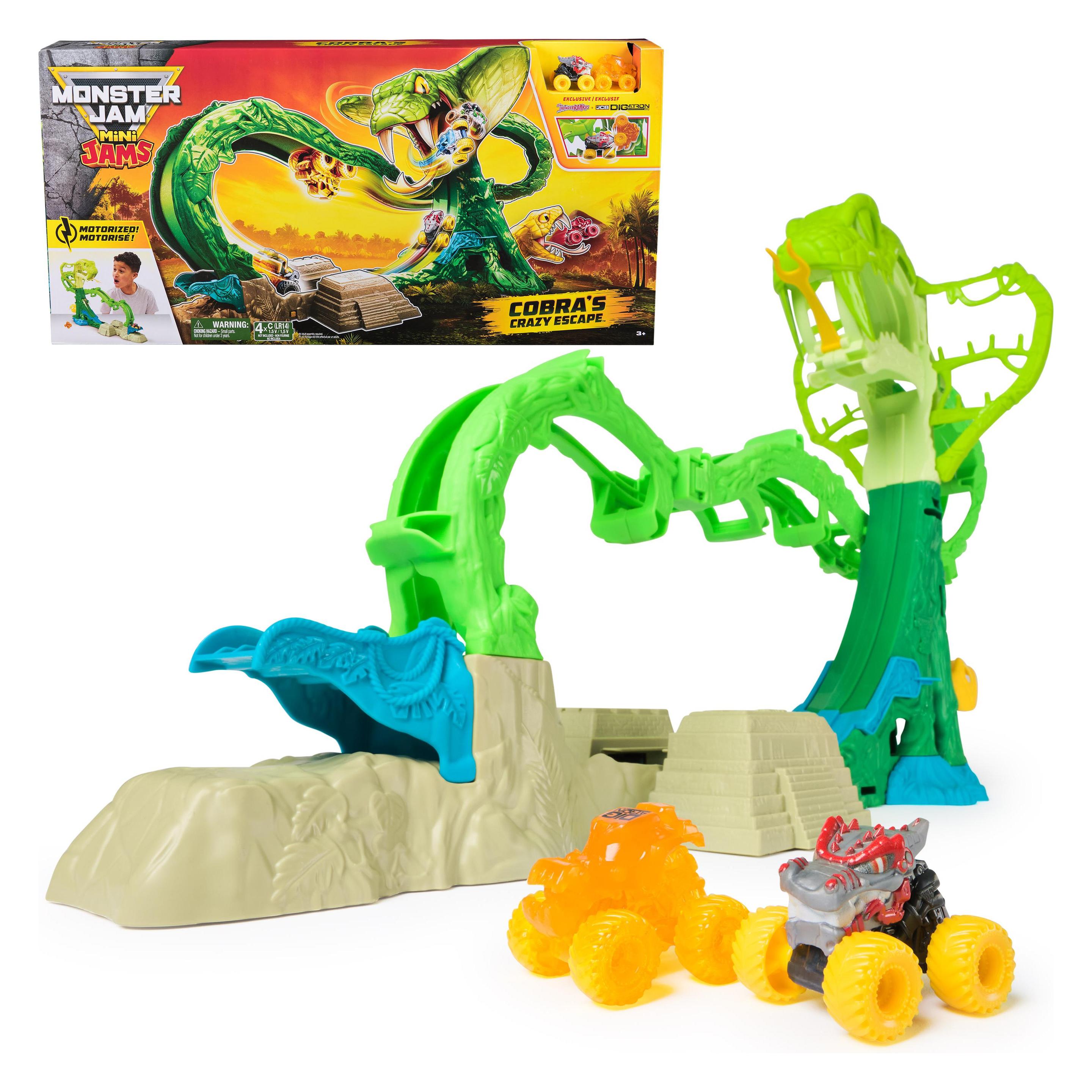 Spin Master Monster Jam Mini Jams Cobra Booster Playset - Digitec
