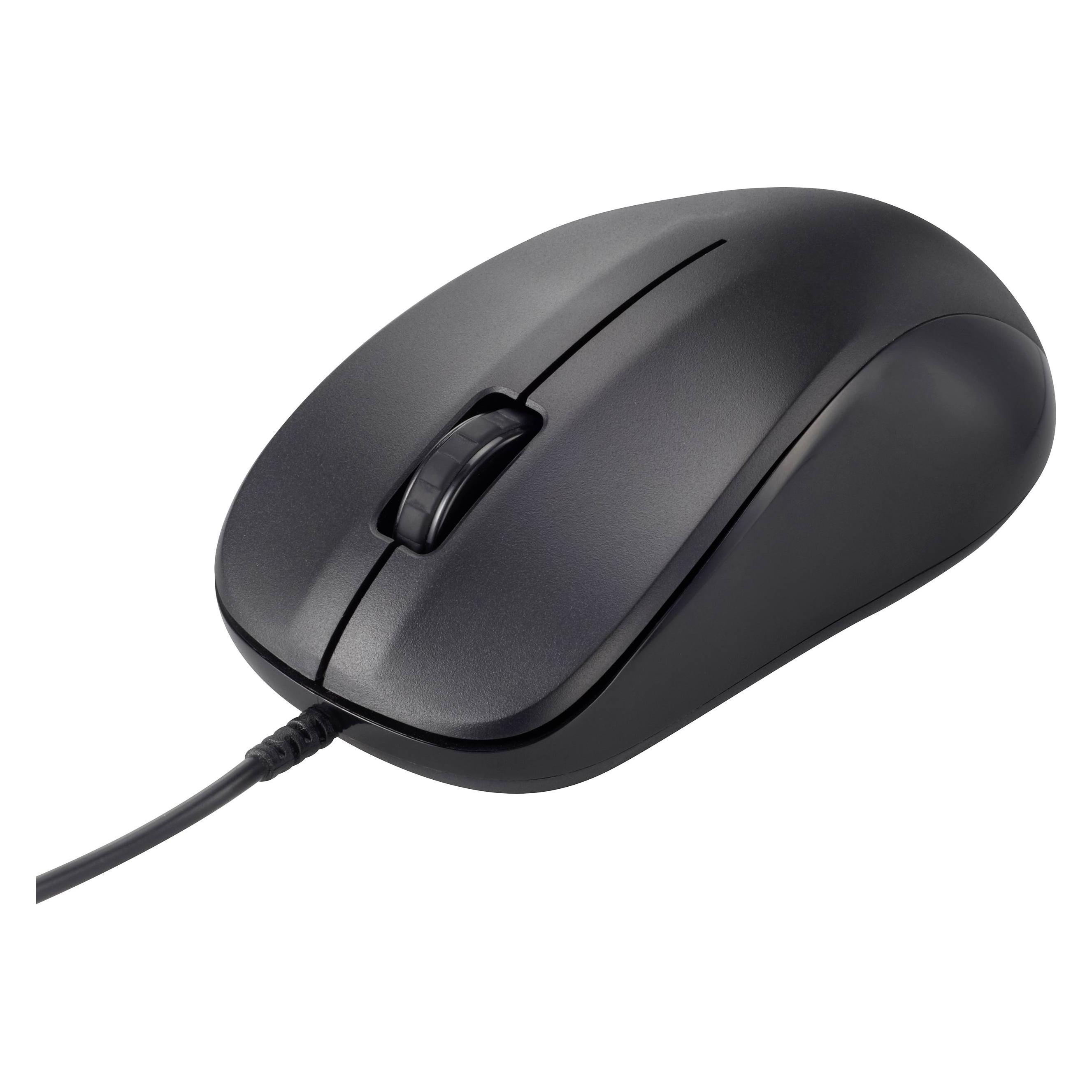 Renkforce RF-WEM-110 Maus USB Optisch Schwarz 3 Tasten 1000 dpi - Galaxus