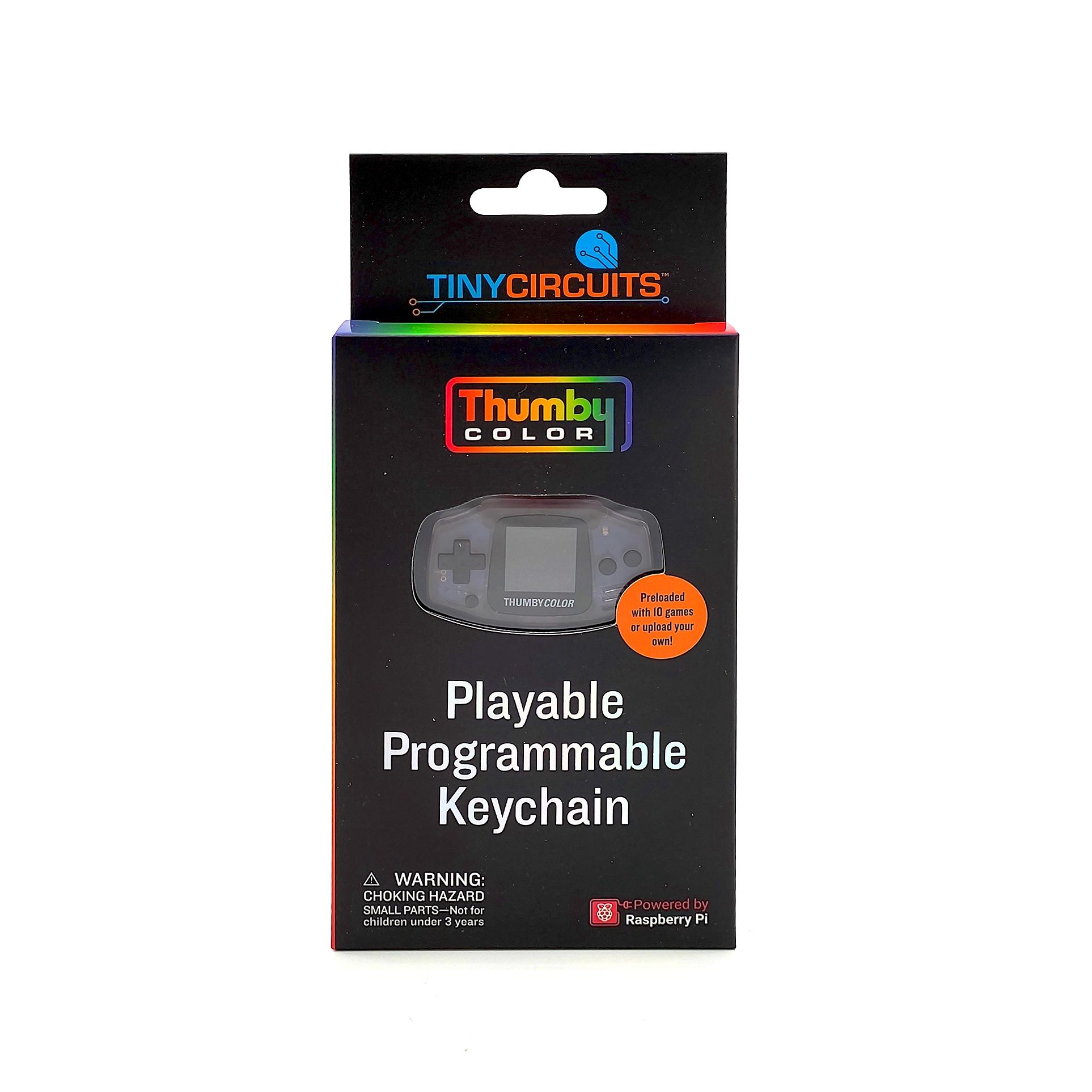 TinyCircuits Thumby Color - Mini Spielkonsole - Transparent