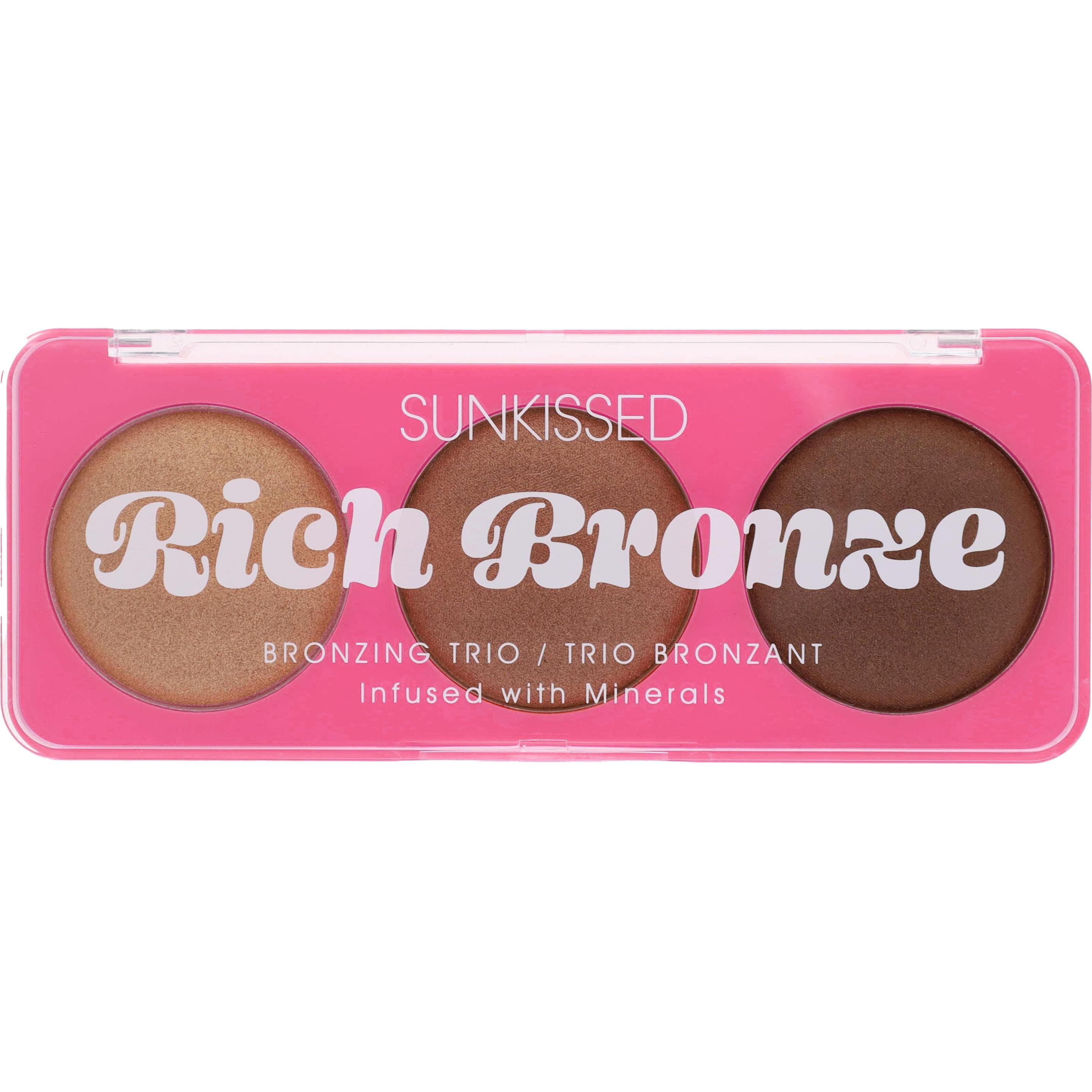 Sunkissed Rich Bronze Bronzing Trio 3 Farbtöne für Wärme und ...