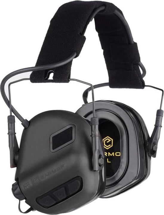 Earmor Hearing Protection Earmuff with AUX Input M31 PLUS Black (1x ...