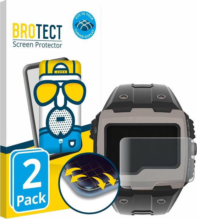 BROTECT Fullscreen für Timex Expedition Grid Shock Schutzfolie ...