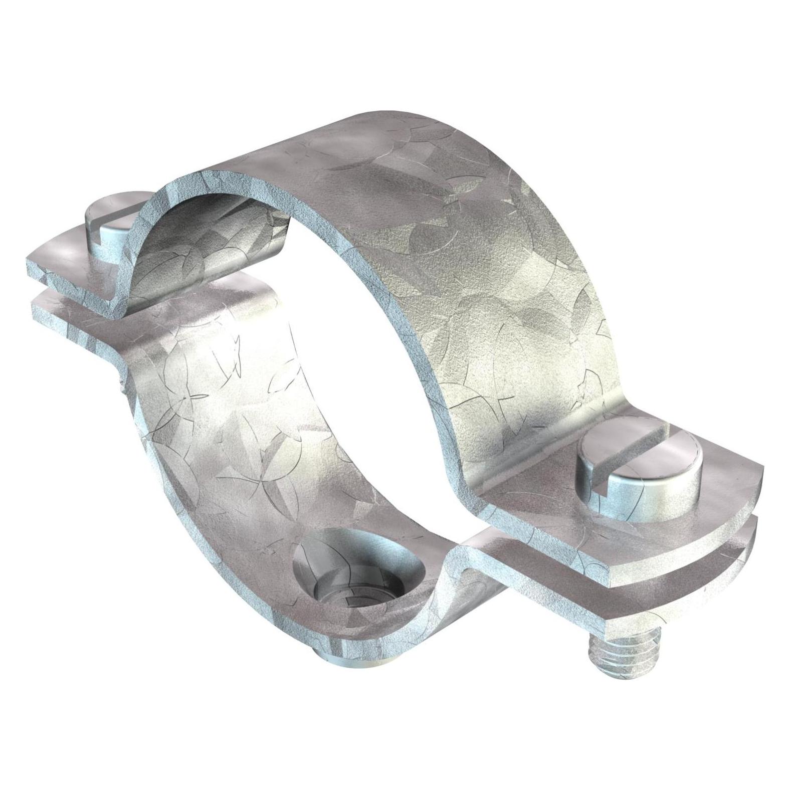 OBO Bettermann OBO 2900/W Spacer clamp with threaded connection M8 1 1/ ...
