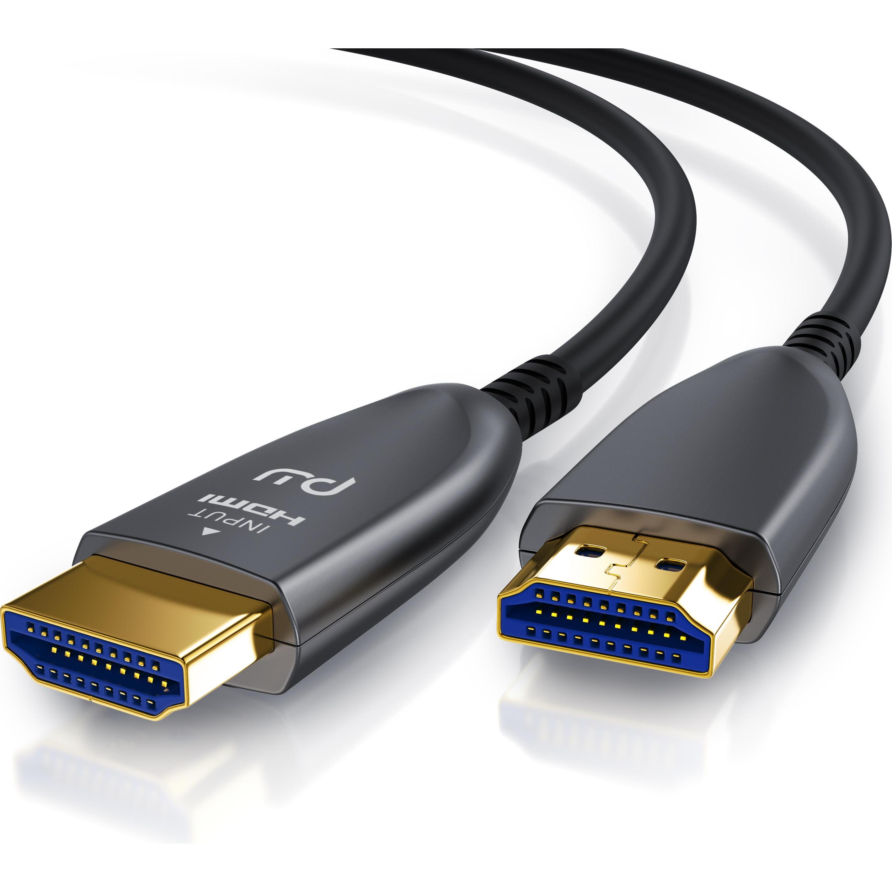 Primewire HDMI Kabel 2.0b Glasfaser, Typ A, Ultra HD Glasfaserkabel, 3 ...