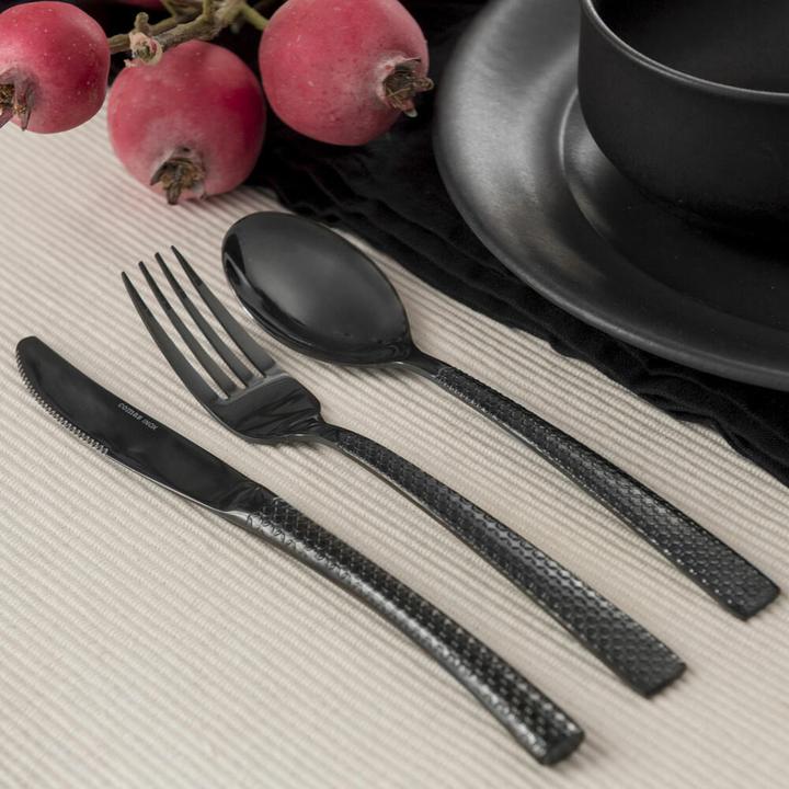 Comas 24-tlg. Set Hidraulic Black 18 10 Besteckset - Galaxus