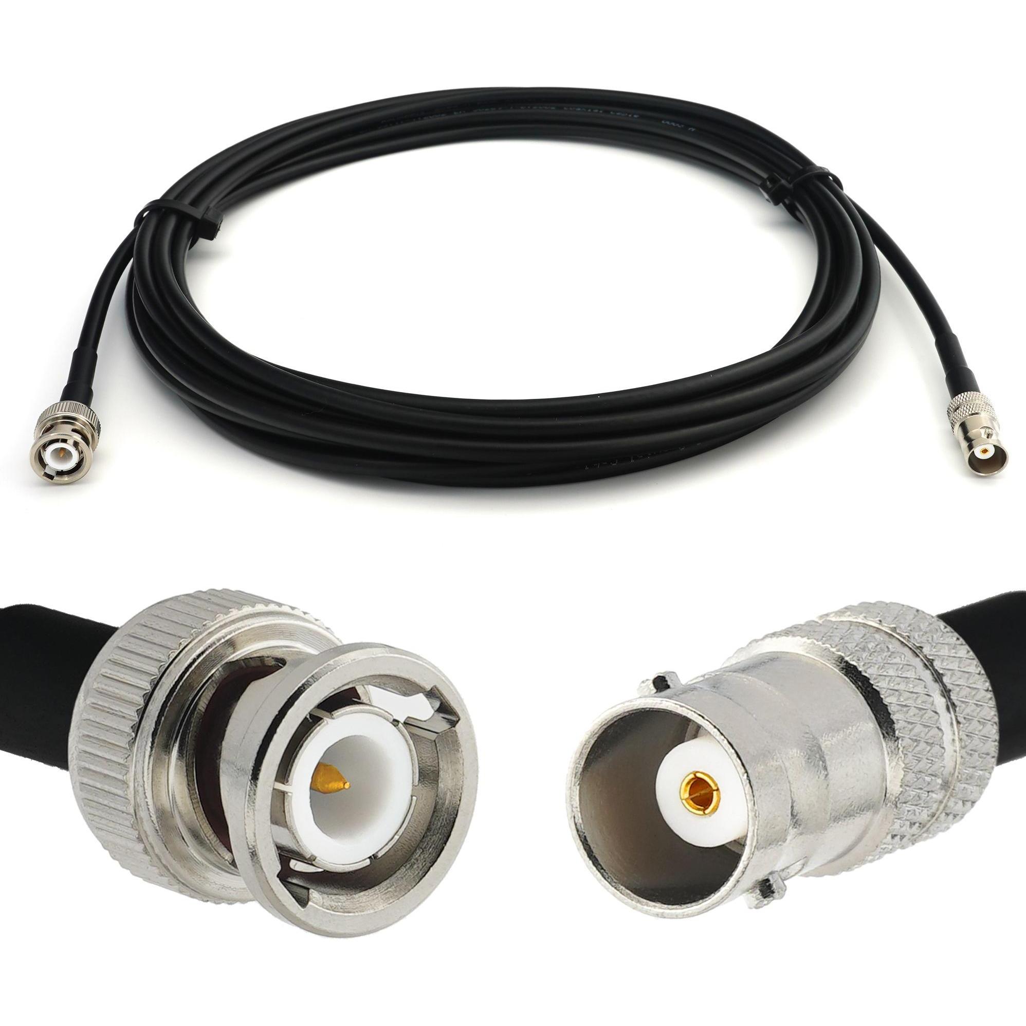 Rangeful BNC Male to BNC Female 2m RG58/U Coaxial Cable RG58-BNCM-BNCF-2 - Digitec