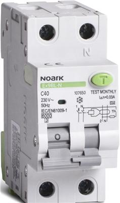 Noark Electric FI/LS 1P+N 6kA 40A 30mA Typ A (0.03 A, Träge) - Galaxus
