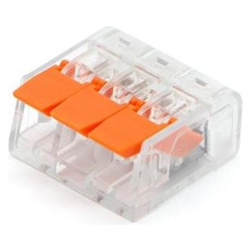Okko Wire connector PCT-413 3 x 0.02-4 mm², 450 V, 25 pcs