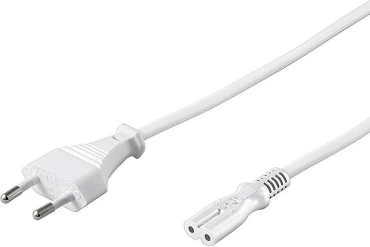 PremiumCord Mains cable 230V to tape recorder 2m white - Galaxus