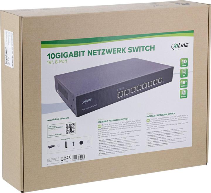 InLine Netzwerk Switch 8-Port - buy at Galaxus