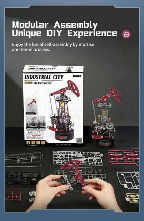 Robotime Bausatz 'Oil Extractor' - kaufen bei Digitec