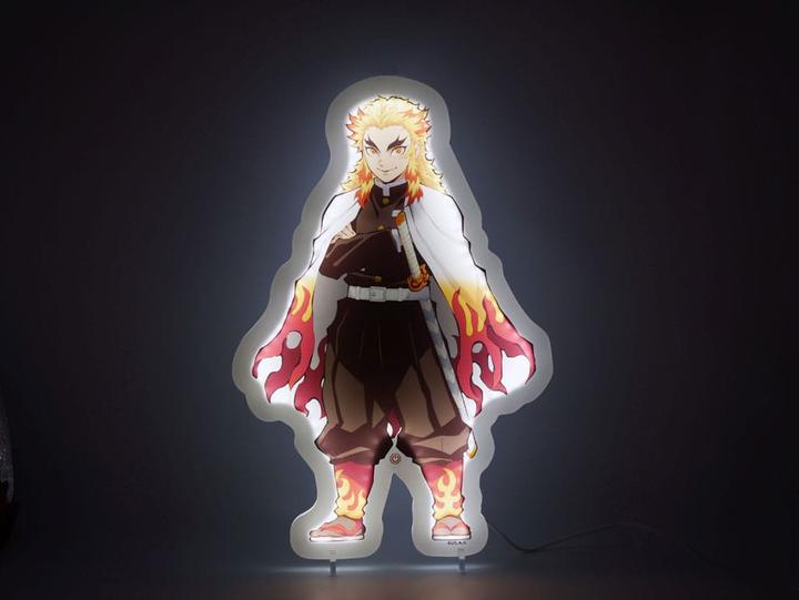 Teknofun Demon Slayer: Kimetsu no Yaiba - Applique murale néon Kyôjurô ...