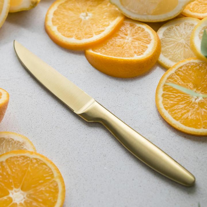 Comas Steakmesser BOJ / K6 Gold, ungezahnt - kaufen bei Galaxus