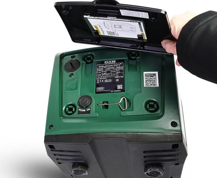 DAB e.sybox mini 3 Hauswasserwerk mit DIN-Anschluss, invertergesteuert ...