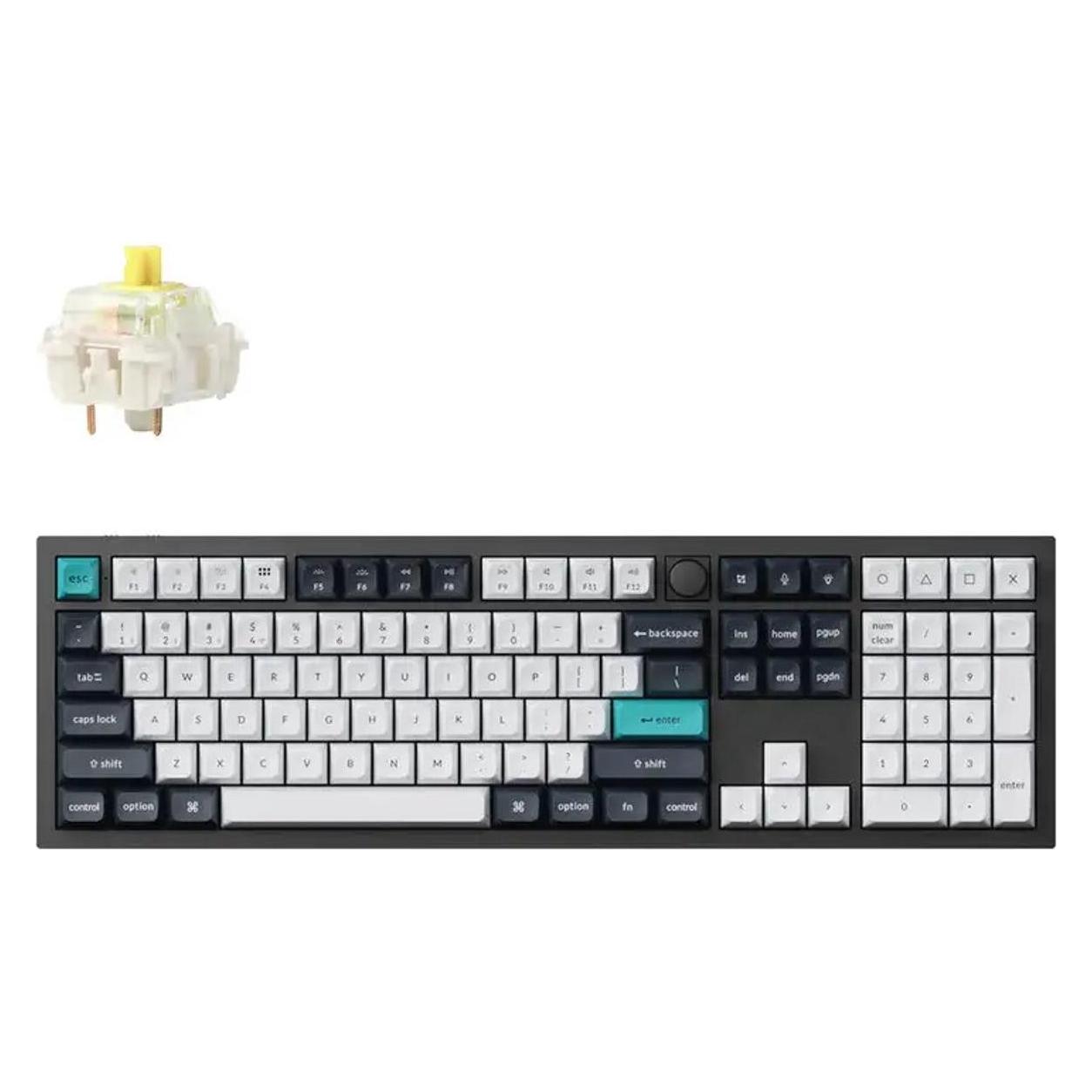Keychron Q6 Max (Q6M-M4) QMK/VIA Wireless Custom Mechanical Keyboard ...