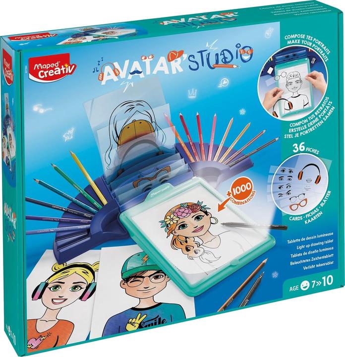Maped Creativ drawing projector Avatar Studio blue/turquoise - Galaxus