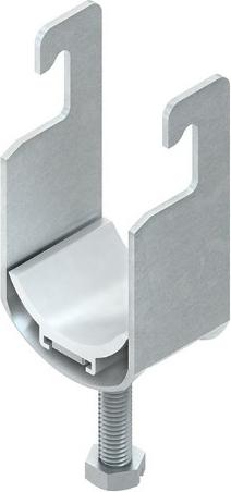 Niedax NIE BUK54 Universal U-bolt clamp for 1 cable D50-54mm hot-dip ...