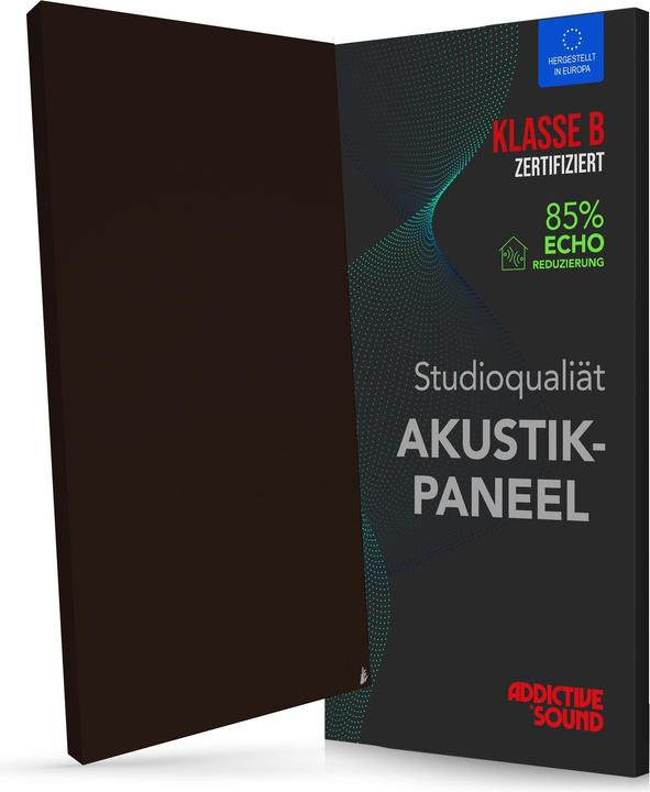 Addictive sound Schallabsorber Wandpaneel mit Akustikwolle