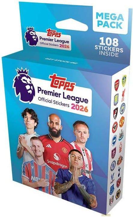 Topps Premier League 2025/26 Sticker Collection Mega Pack