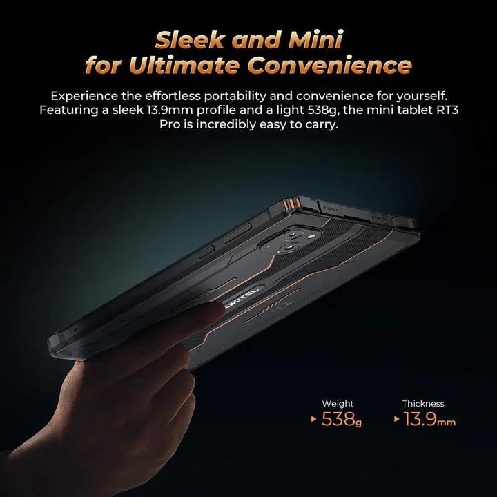 Oukitel RT3 Pro Robustes Tablet (8", 128 GB, Grün) - Digitec