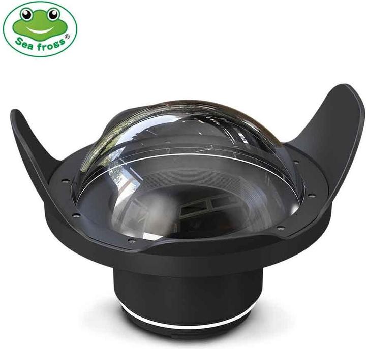 Seafrogs WA006-C-GL WA006-A series 8 inch Dome Port 40M/130FT (Plastic ...