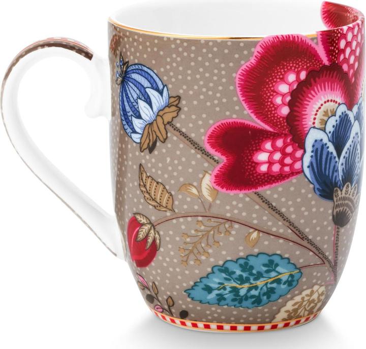 PIP Studio Blooming Tales Fantasy Khaki Henkelbecher Small 0,2l - Galaxus