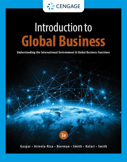 Cengage Learning Smith:Introduction to Global Business - Galaxus