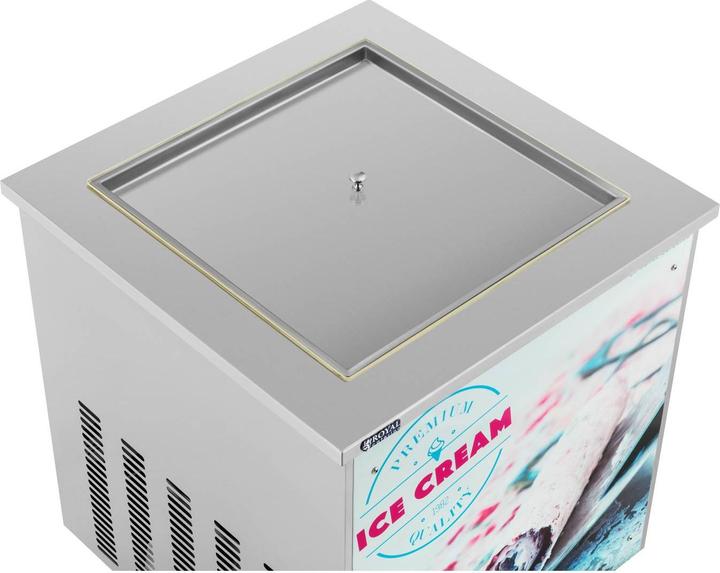 Royal Catering Roll-Eismaschine Thai-Profi-Eismaschine Ice-Cream-Rolls ...