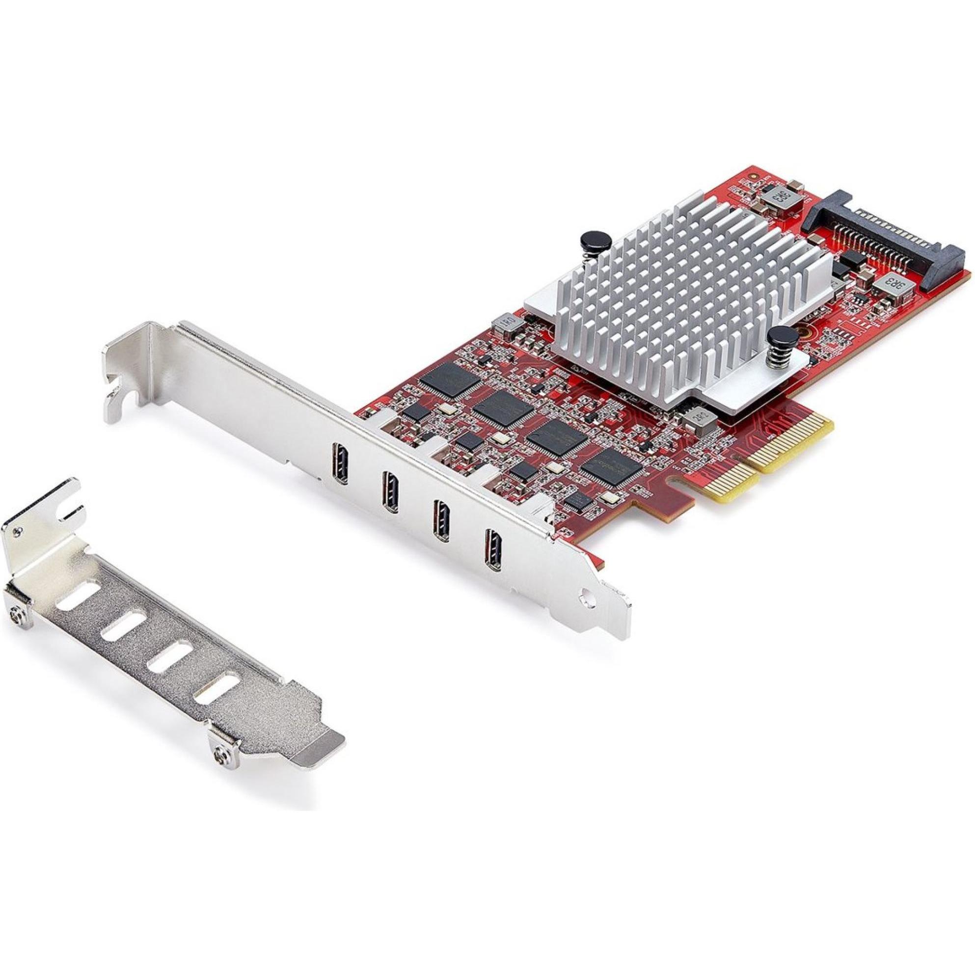 StarTech 4-PORT USB-C 10GB PCIE CARD USB-C 3.2 10GBPS PCI - Digitec