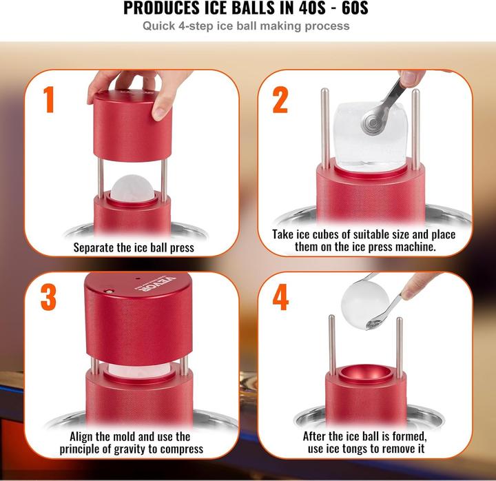 Vevor Ice Ball Press Mold - buy at Galaxus