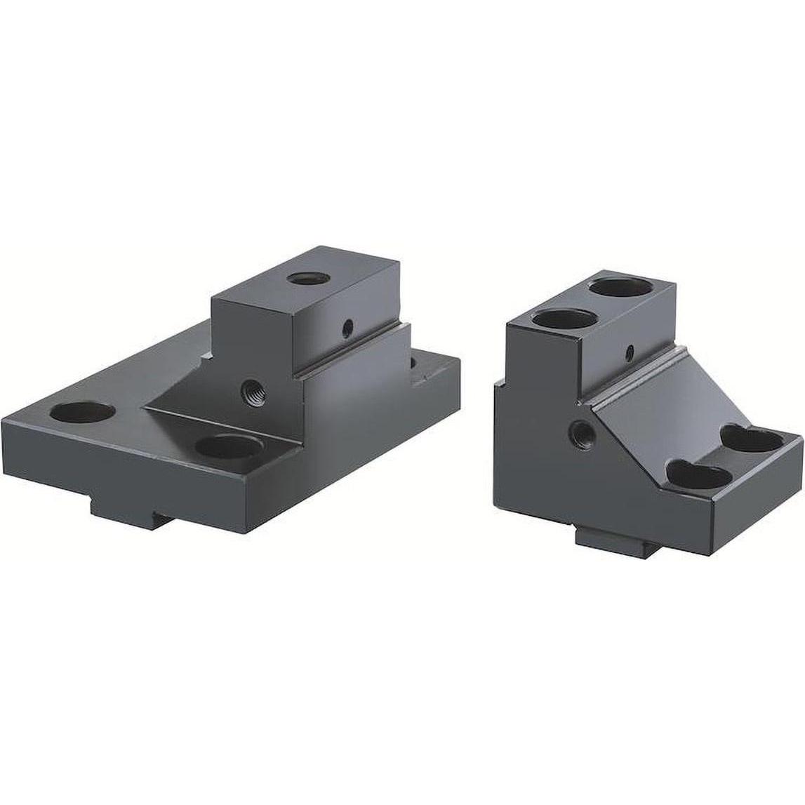 Röhm Doppel-Stufenbacken DSB "glatt", Grösse 125, Backenbreite 62 - Galaxus