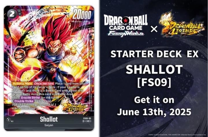 Bandai Dragon Ball - Shallot Starter Deck - "Fusion World" - FS09 ...