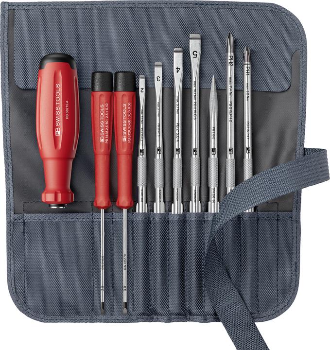 PB Swiss Tools Jeu de tournevis PB 38218 SwissGrip Evo GY - Galaxus