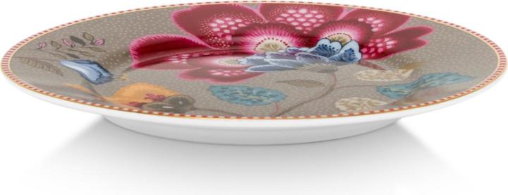 PIP Studio Blooming Tales Fantasy Khaki Teller 17cm (1x, 17 cm) - Galaxus