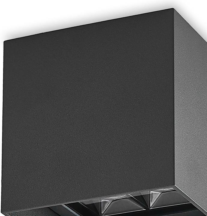 Lindby Eveta LED-Deckenleuchte für aussen, eckig - kaufen bei Galaxus