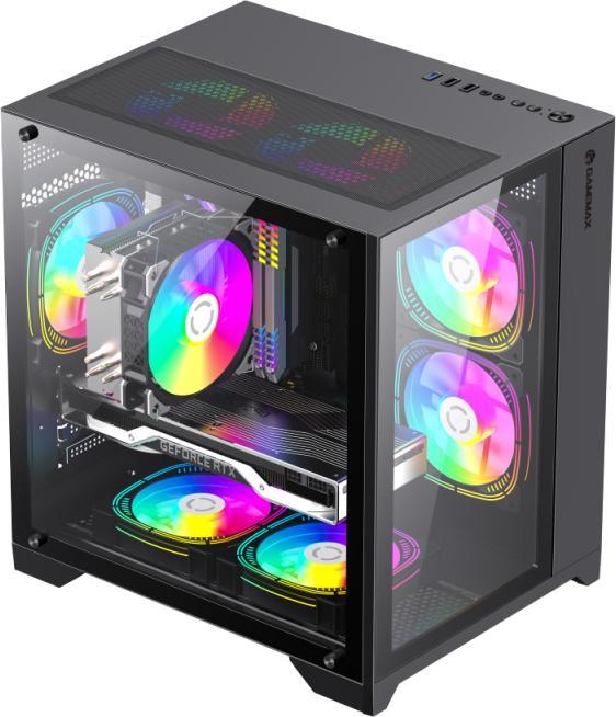 GameMax Infinity Mini BK (ATX, Flex-ATX, ITX) - kaufen bei Galaxus