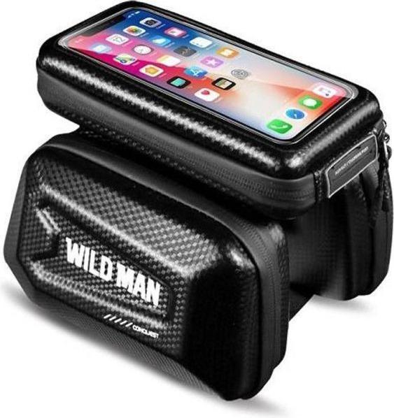 Wildman Bicycle accessory traveling bag for bike frame with zipper 1,2L ...