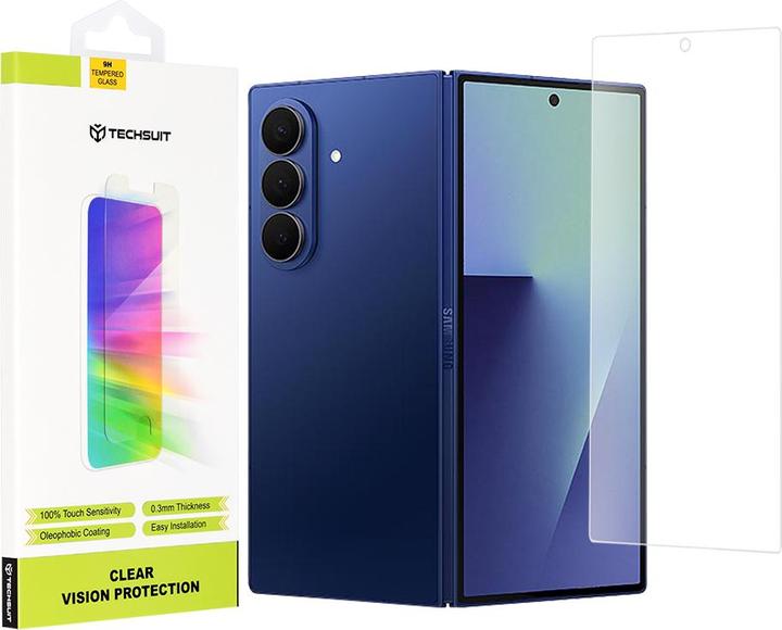 Techsuit - Clear Vision Glass - Samsung Galaxy Z Fold7 - Transparent ...