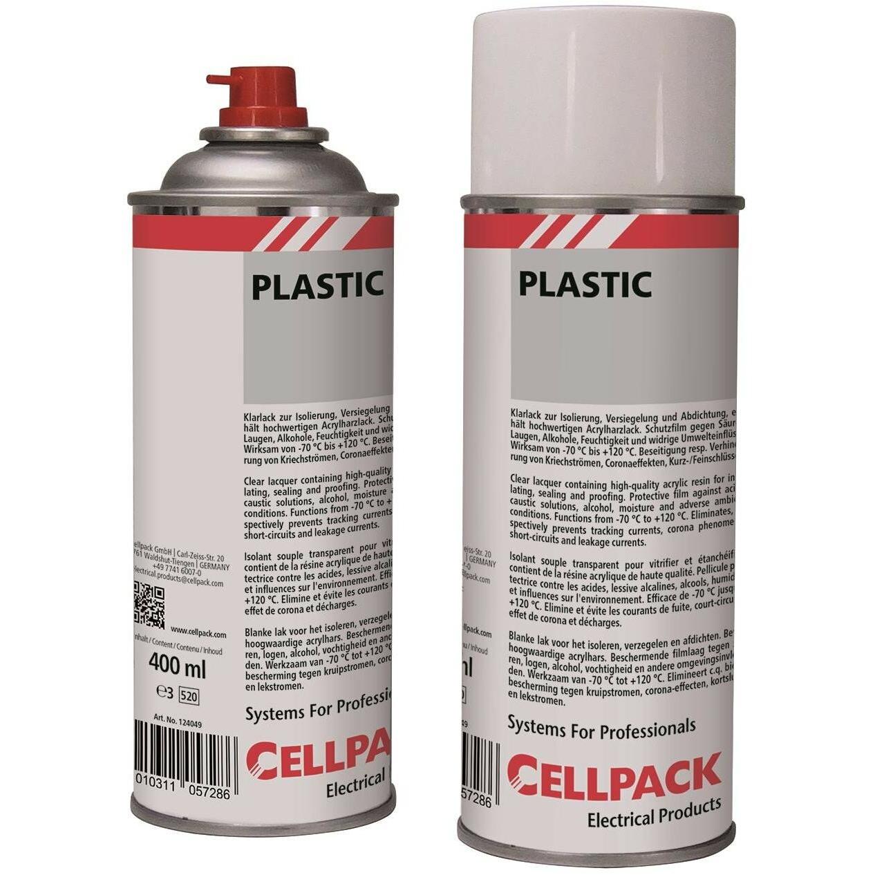 CellPack Plastic clear varnish 400 ml - buy at Galaxus