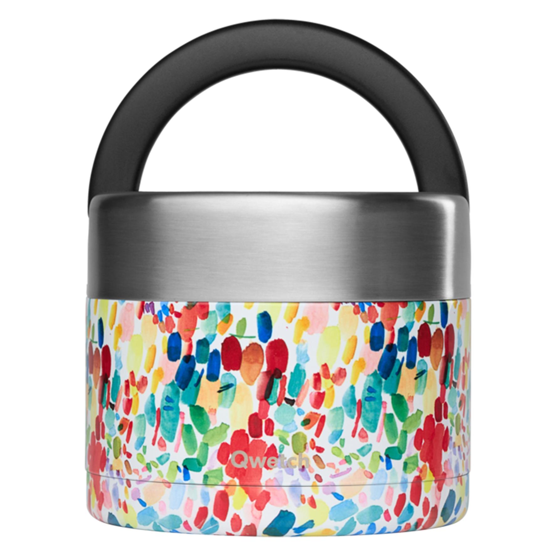 Qwetch Stainless steel insulated lunch box with handle - Essensbehälter ...