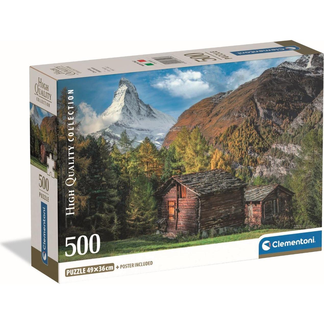 Clementoni Puzzle 500 Charming Matterhorn - kaufen bei Galaxus