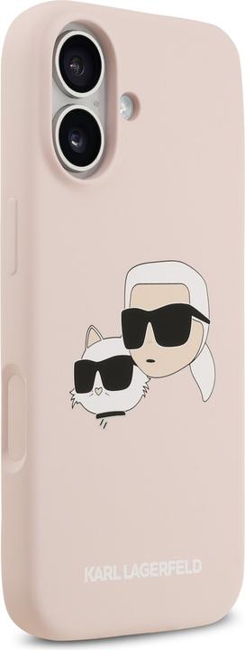 Karl Lagerfeld Back panel cover Apple iPhone 17 Liquid Silicone Double ...