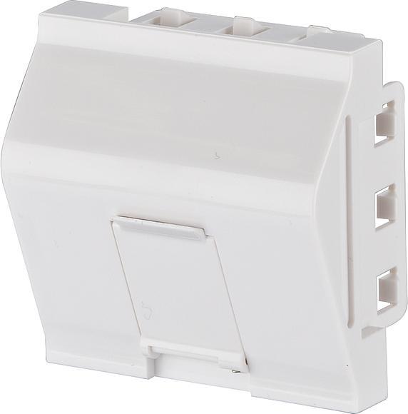 Metz Connect Keystone Anschlussdose 45x45 mm 1 Port unbestückt ...