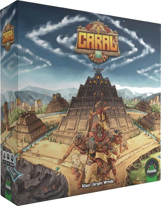 Funtails FTCRL01DE - CARAL, Brettspiel, für 2-4 Spieler, ab 12 Jahren ...