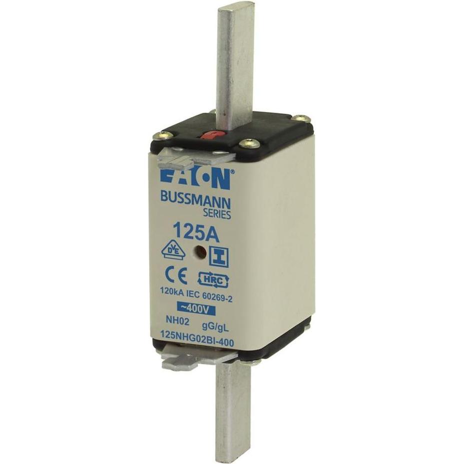 Eaton Fuse-link, low voltage, 125 A, AC 400 V, 120 kA, NH02, gL/gG, IEC ...