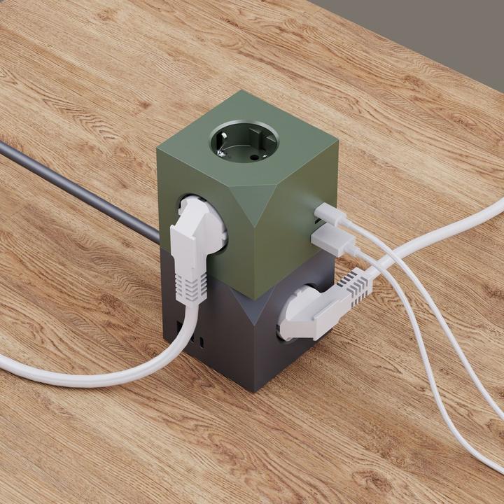 MicroConnect Power Cube, 3 Schuko outlets - kaufen bei Galaxus
