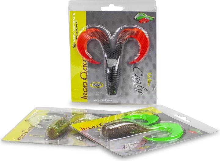 Iron Claw Curly One 12cm SPCUV 1 Stk. 5 Stk. - kaufen bei Galaxus