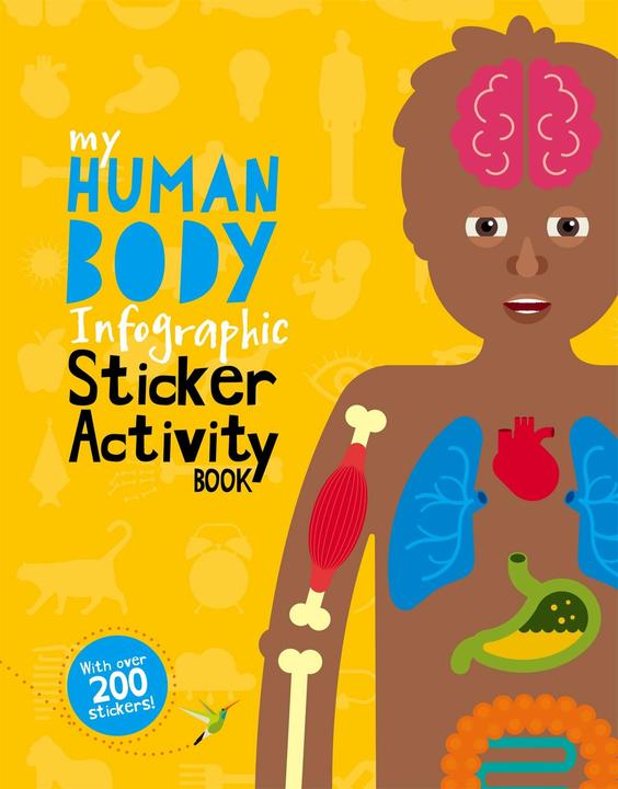 Hachette My Human Body Infographic Sticker Activity Book - Digitec