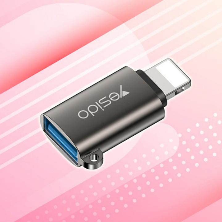 Yesido - OTG Adapter (GS14) - USB 3.0 to Lightning, Plug & Play ...